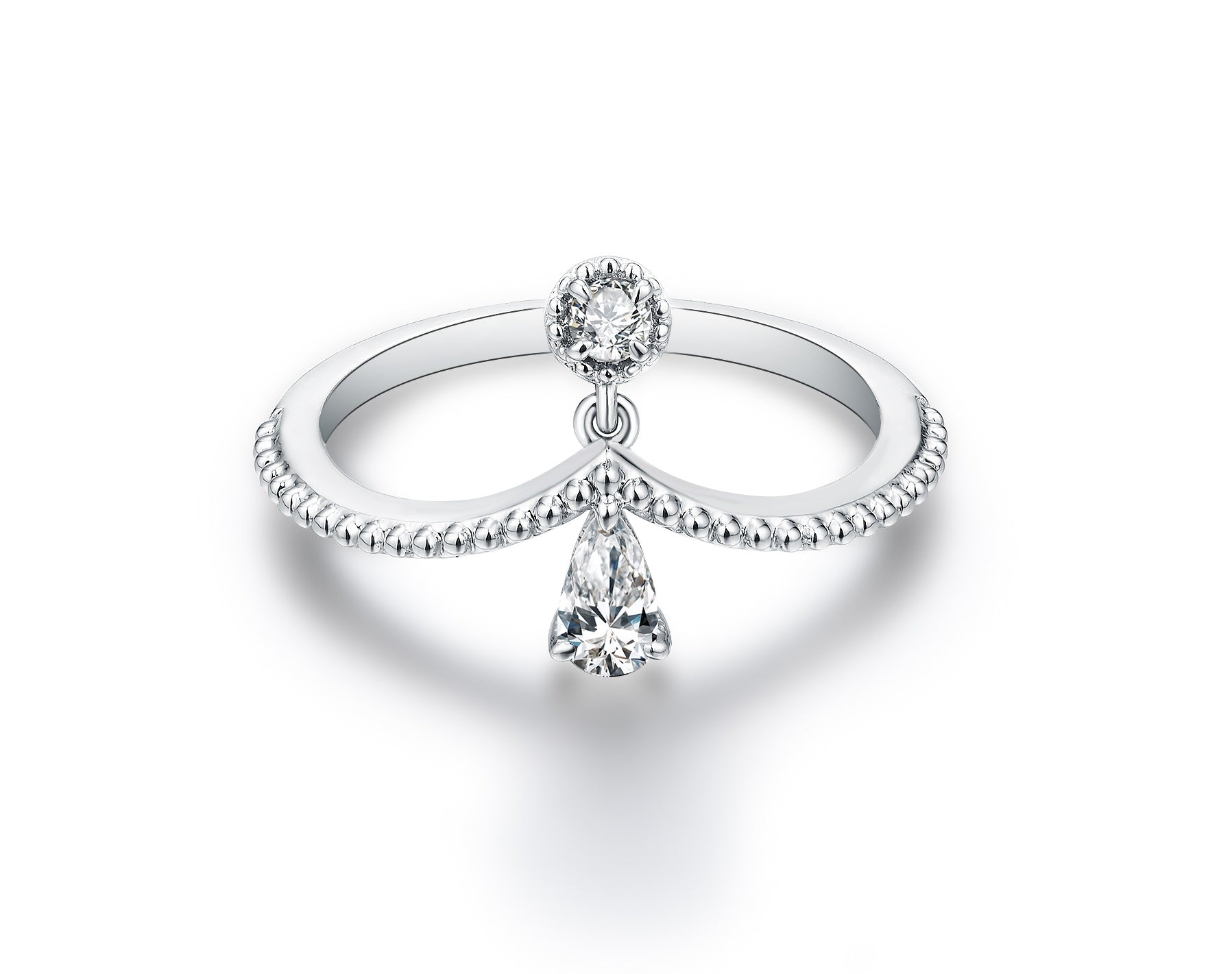 Stylish Moveable Diamond Ring | Kowloon Trading Co